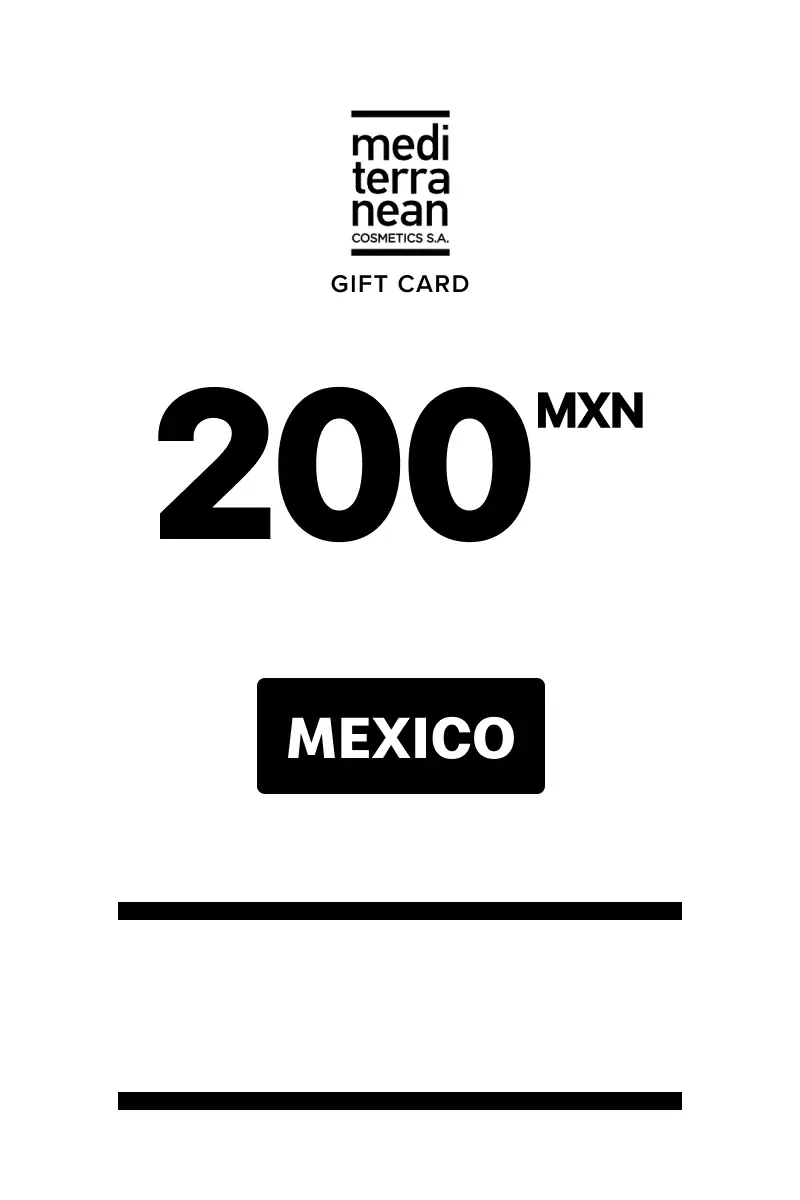 Buy Mediterranean Cosmetics 200 MXN Gift Card (Mexico) - Digital Key