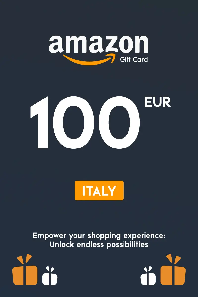 Buy Amazon 100 EUR Gift Card (Italy) - Digital Key