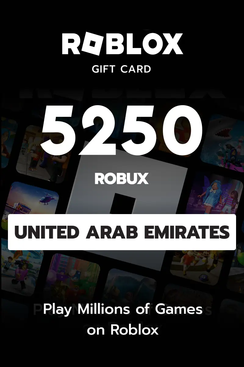Buy Roblox 5250 Robux (United Arab Emirates) - Digital Key