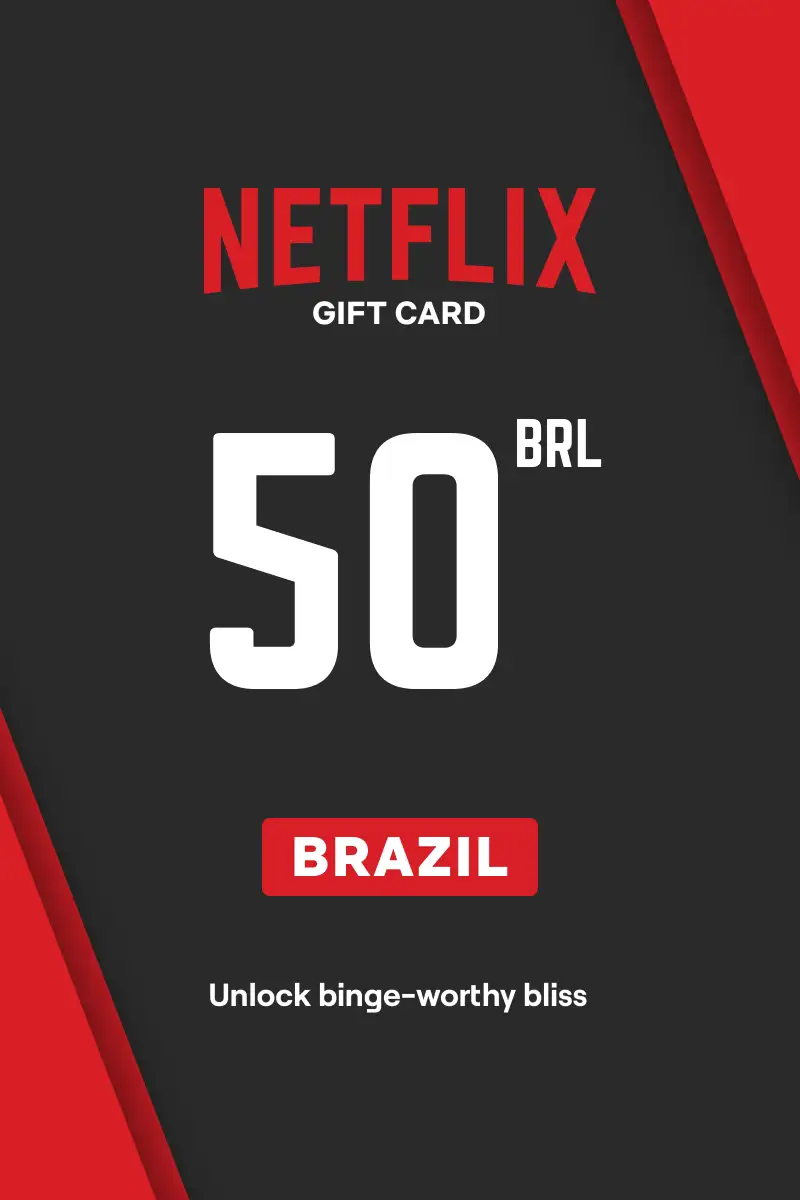 Buy Netflix 50 BRL Gift Card (Brazil) - Digital Key