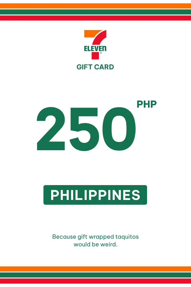 Buy 7-Eleven 250 PHP Gift Card (Philippines) - Digital Key