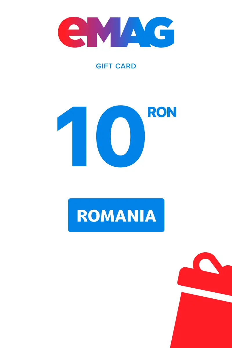Buy EMAG 10 RON Gift Card (Romania) - Digital Key