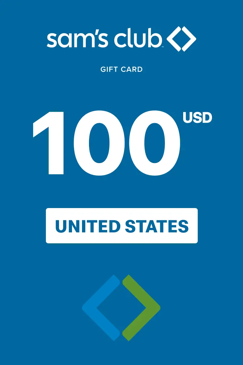 Buy Sam's Club 100 USD Gift Card (United States) - Digital Key