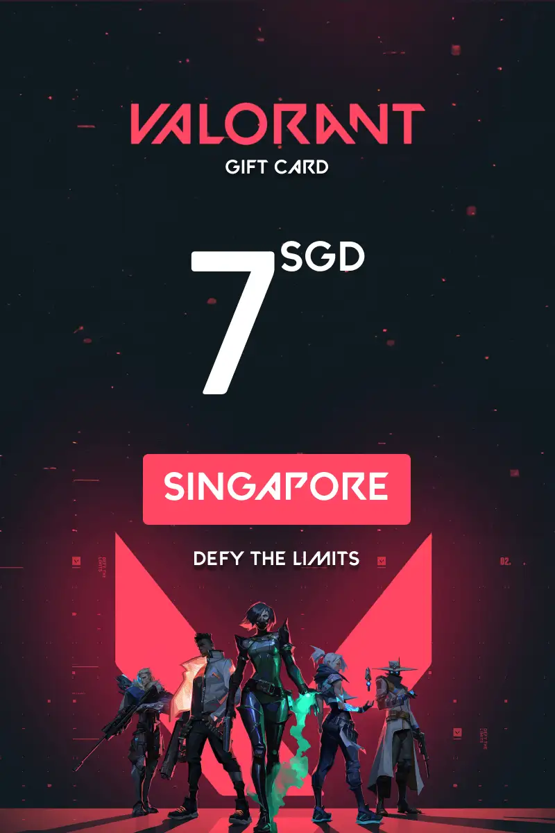 Buy Valorant 7 SGD Gift Card (Singapore) - Digital Key