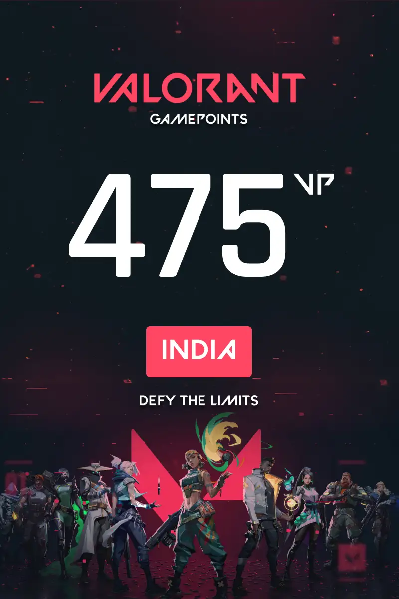 Buy VALORANT 475 Valorant Points (India) - Digital Key