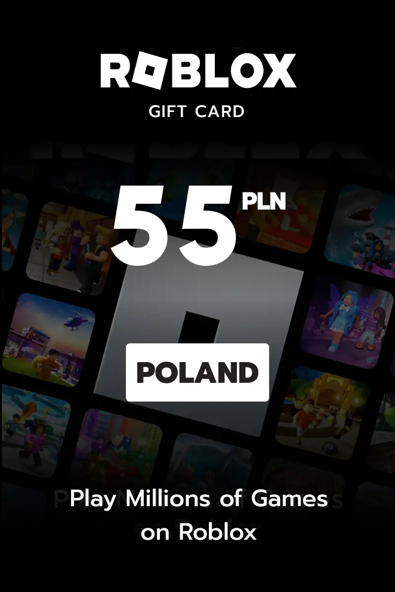 Buy Roblox 55 PLN Gift Card (Poland) - Digital Key