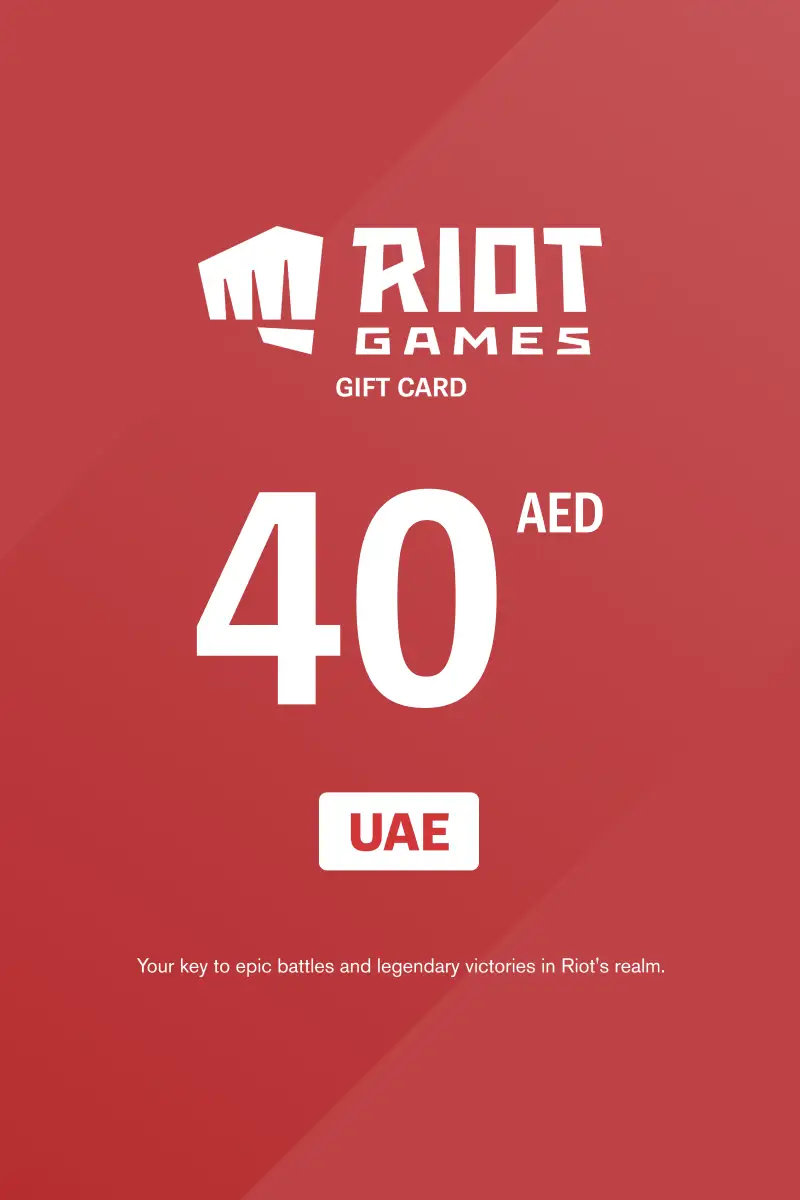 Buy Riot Access 40 AED Gift Card (United Arab Emirates) - Digital Key