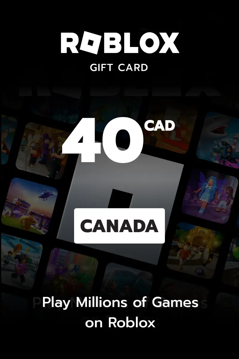 Buy Roblox 40 CAD Gift Card (Canada) - Digital Key