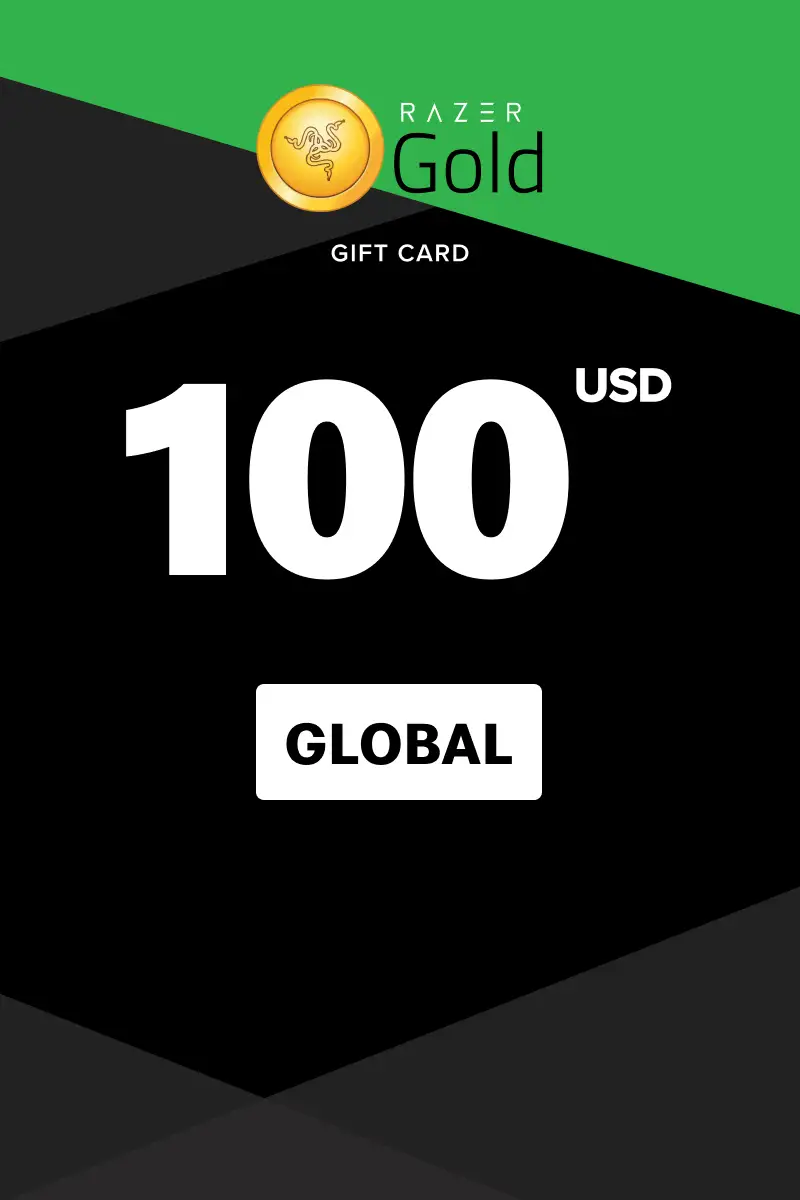 Buy Razer Gold 100 USD Gift Card (Global) - Digital Key