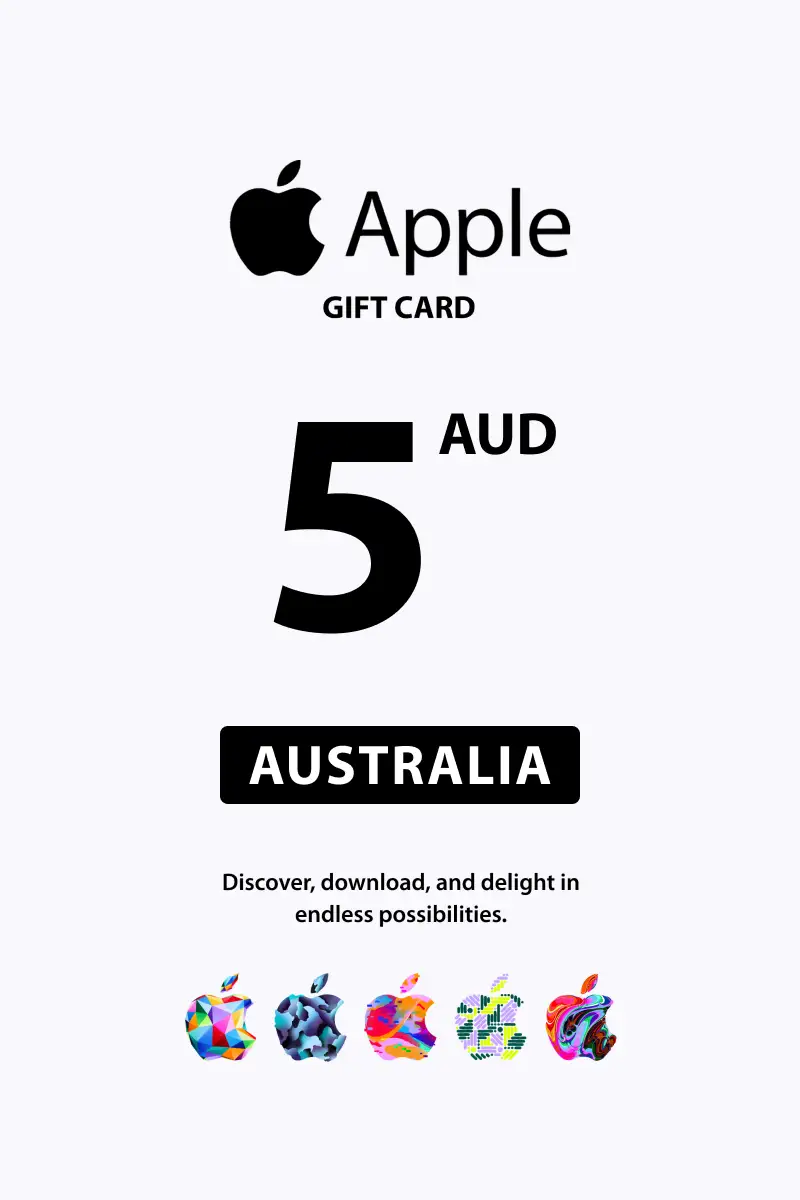 Buy Apple 5 AUD Gift Card (Australia) - Digital Key
