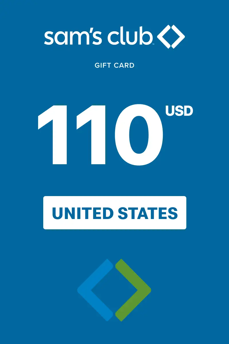 Buy Sam's Club 110 USD Gift Card (United States) - Digital Key