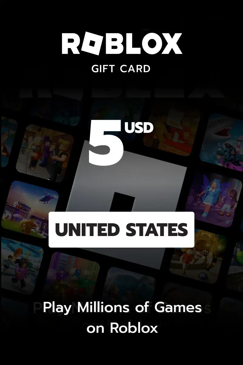 Buy Roblox 5 USD Gift Card (United States) - Digital Key