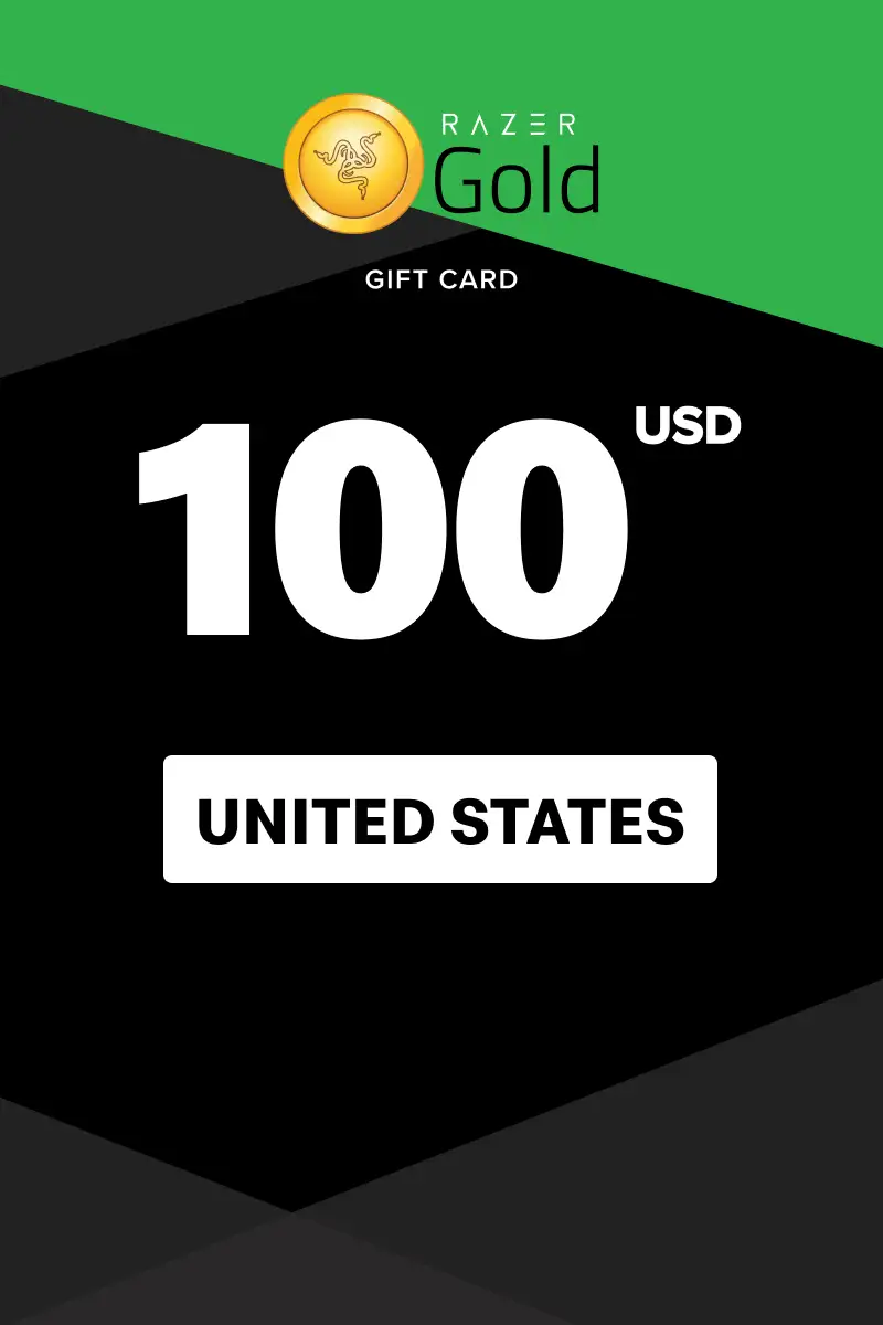Buy Razer Gold 100 USD Gift Card (United States) - Digital Key