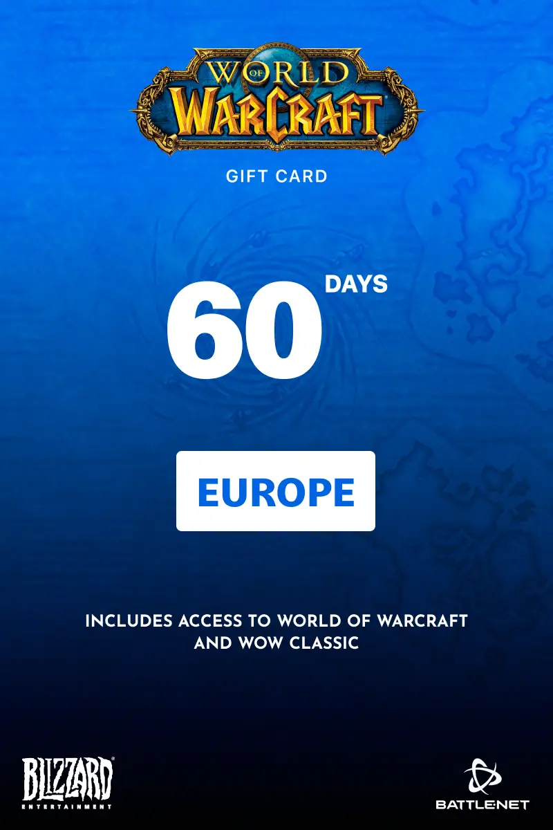 Buy World of Warcraft 60 Days Time Card (Europe) (PC) - Battle.net ...