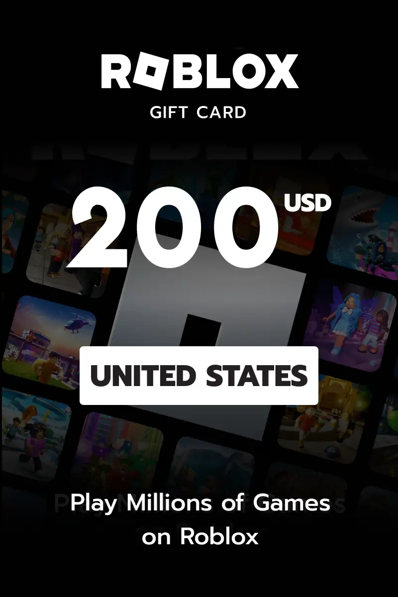 Buy Roblox 200 USD Gift Card (United States) - Digital Key