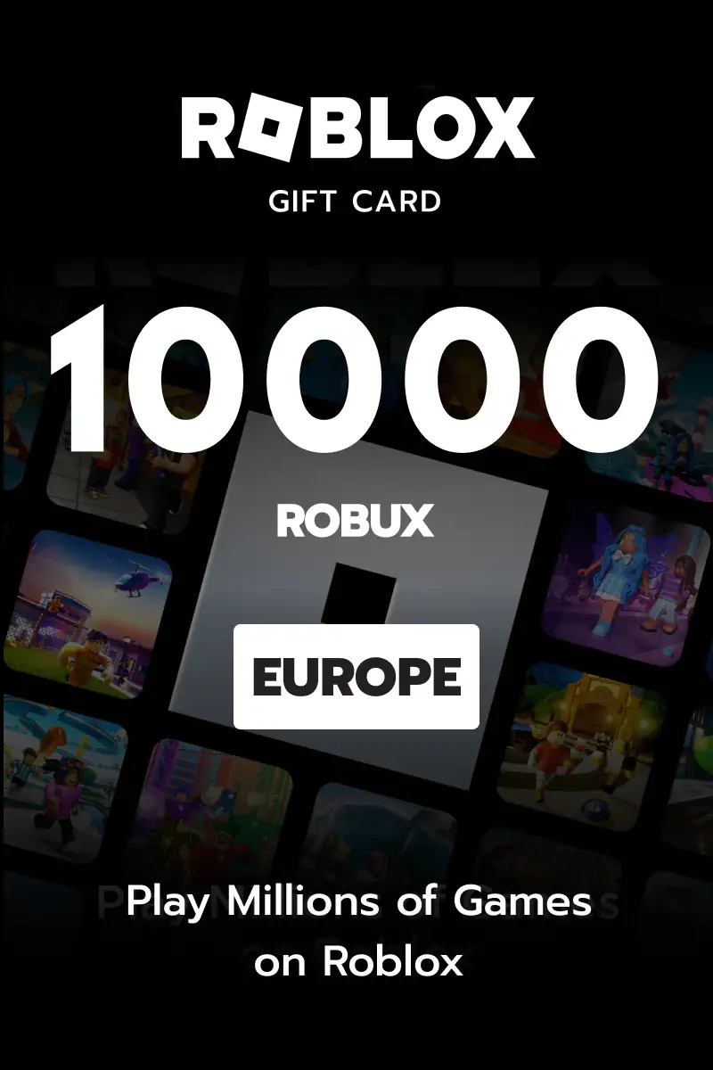 Buy Roblox - 10000 Robux (Europe) - Digital Key