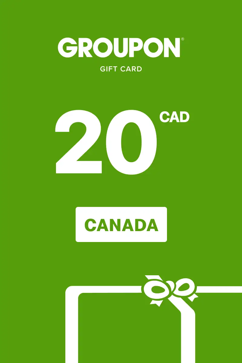 Buy Groupon 20 CAD Gift Card (Canada) - Digital Key