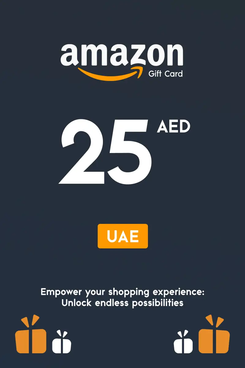 Buy Amazon 25 AED Gift Card (United Arab Emirates) - Digital Key