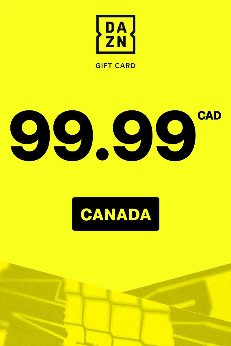 Buy DAZN 99.99 CAD Gift Card (Canada) - Digital Key