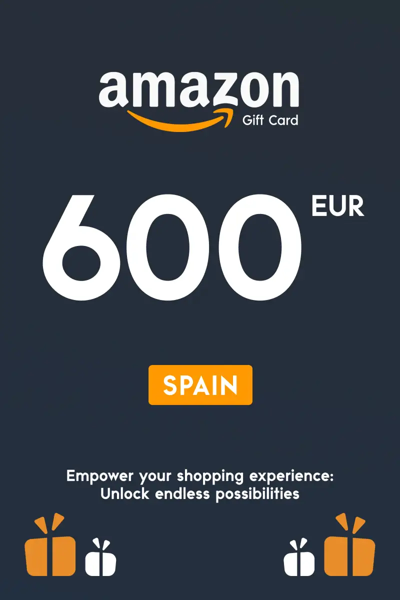Buy Amazon 600 EUR Gift Card (Spain) - Digital Key