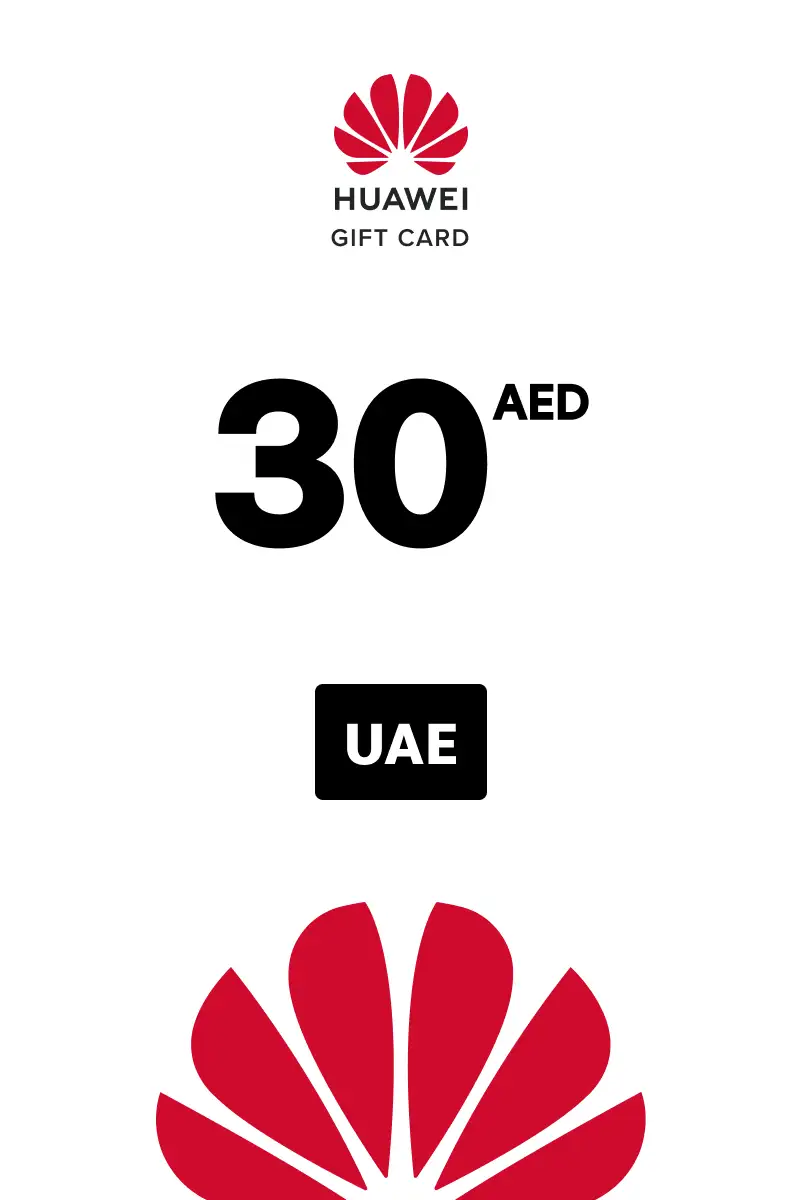 Buy HUAWEI 30 AED Gift Card (United Arab Emirates) - Digital Key