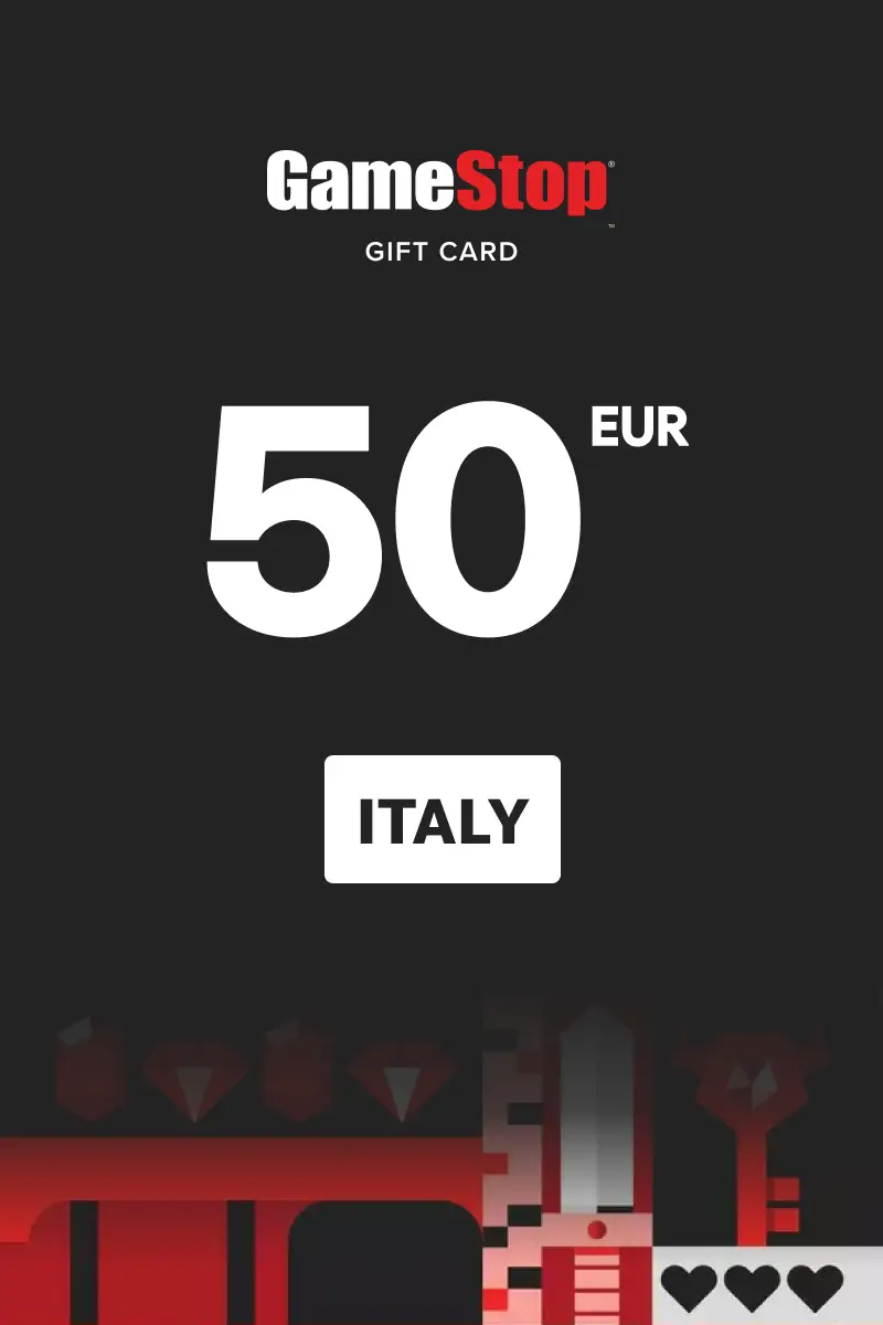 Buy GameStop 50 EUR Gift Card (Italy) - Digital Key