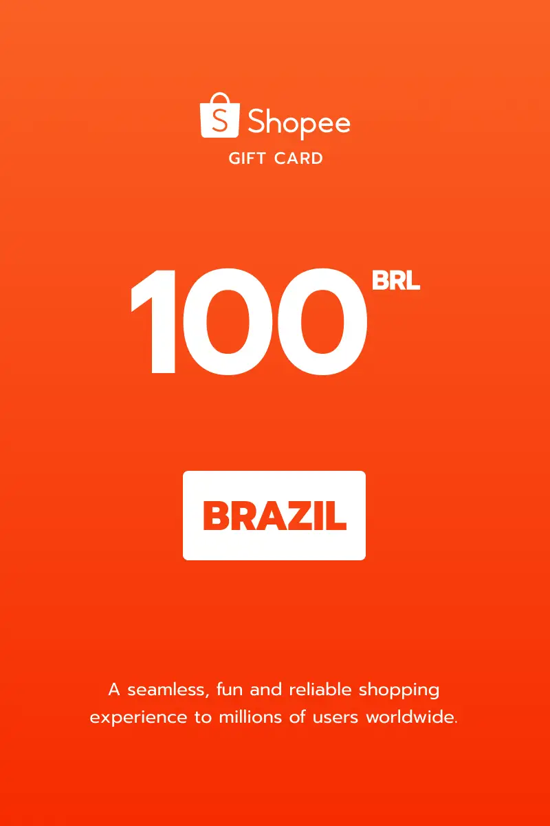 Buy Shopee 100 BRL Gift Card (Brazil) - Digital Key