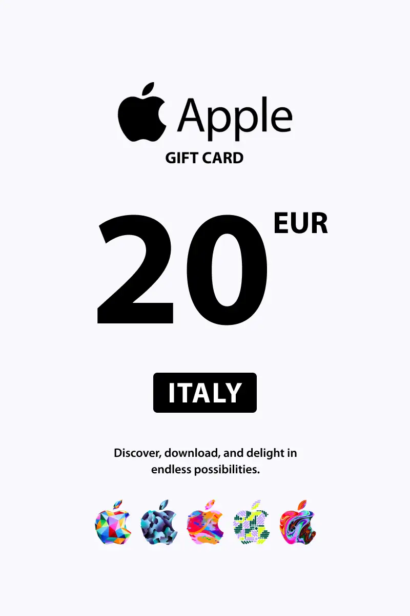 Buy Apple 20 EUR Gift Card (Italy) - Digital Key