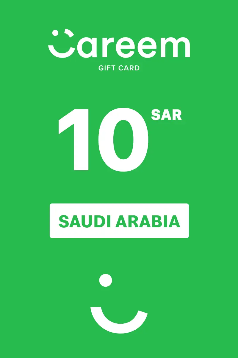 Buy Careem 10 SAR Gift Card (Saudi Arabia) - Digital Key