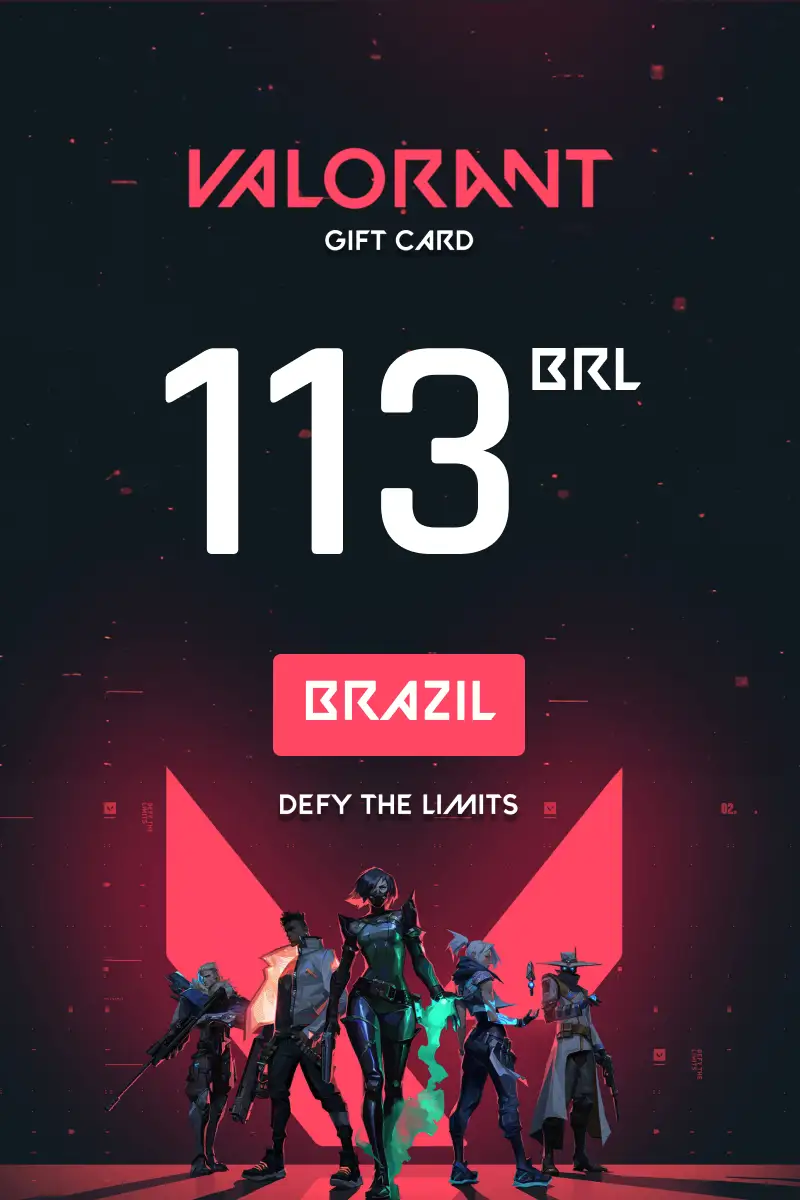 Buy Valorant 113 BRL Gift Card (Brazil) - Digital Key