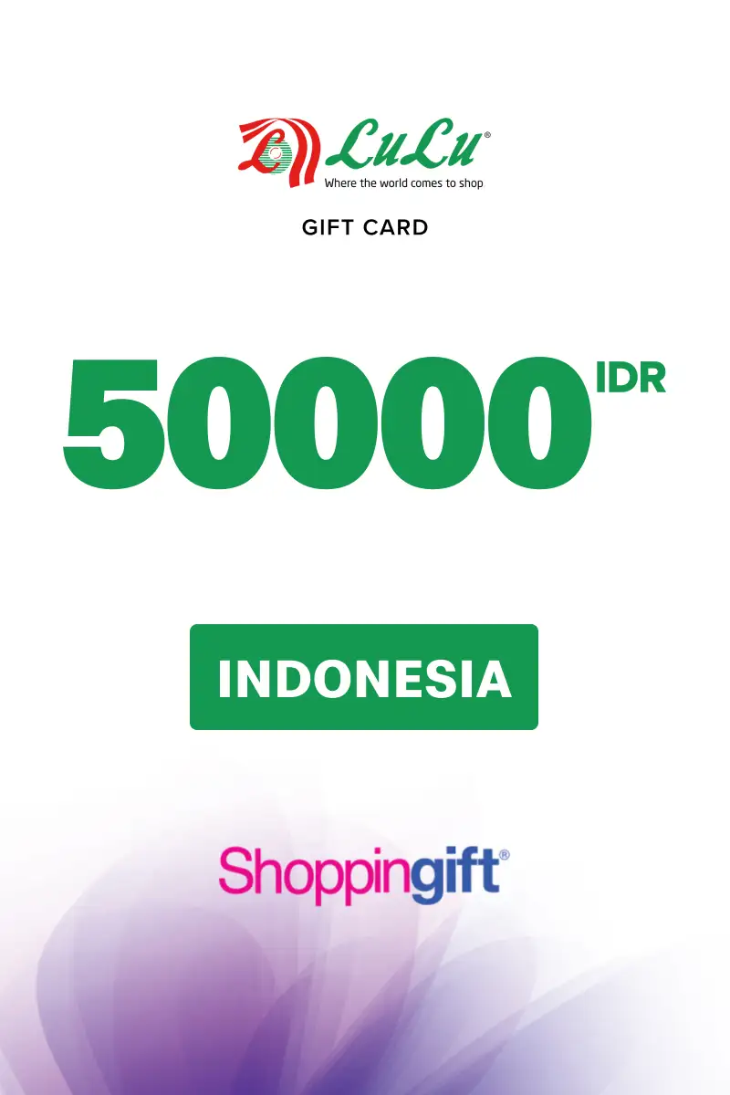 Buy Lulu Hypermarket 50000 IDR Gift Card (Indonesia) - Digital Key