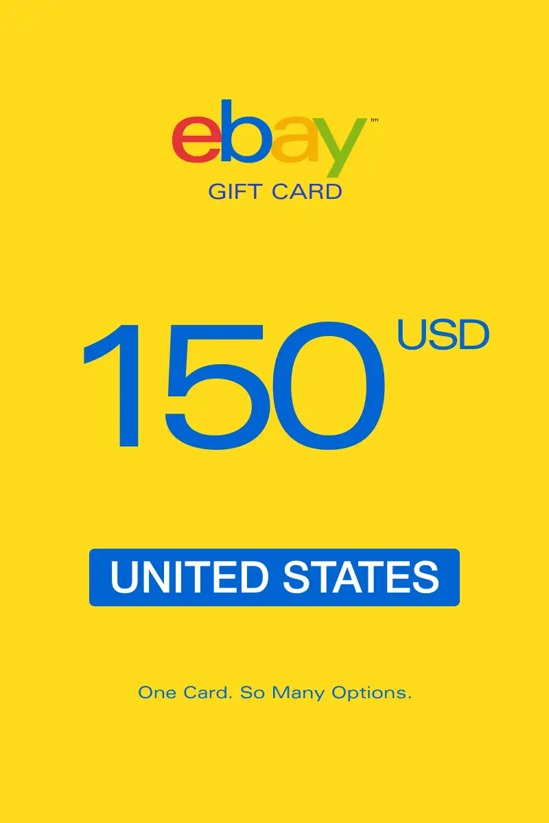 Buy eBay 150 USD Gift Card (United States) - Digital Key
