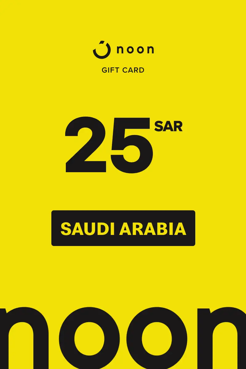 Buy Noon 25 SAR Gift Card (Saudi Arabia) - Digital Key
