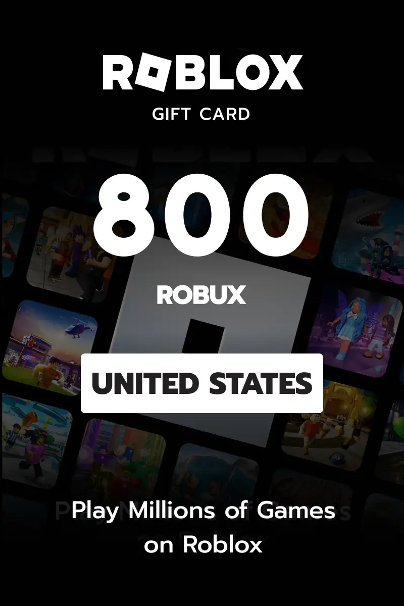 Buy Roblox 800 Robux (United States) - Digital Key