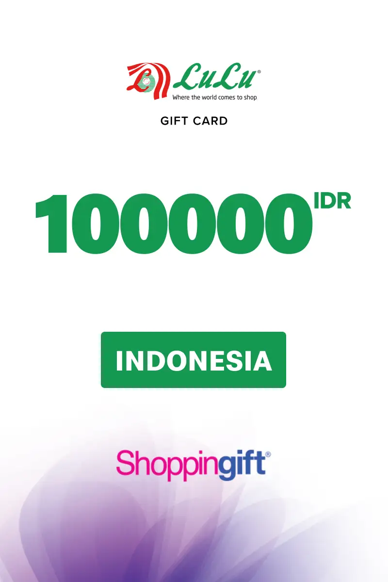Buy Lulu Hypermarket 100000 IDR Gift Card (Indonesia) - Digital Key