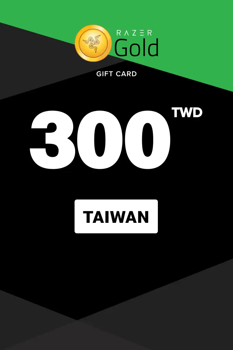 Buy Razer Gold 300 TWD Gift Card (Taiwan) - Digital Key