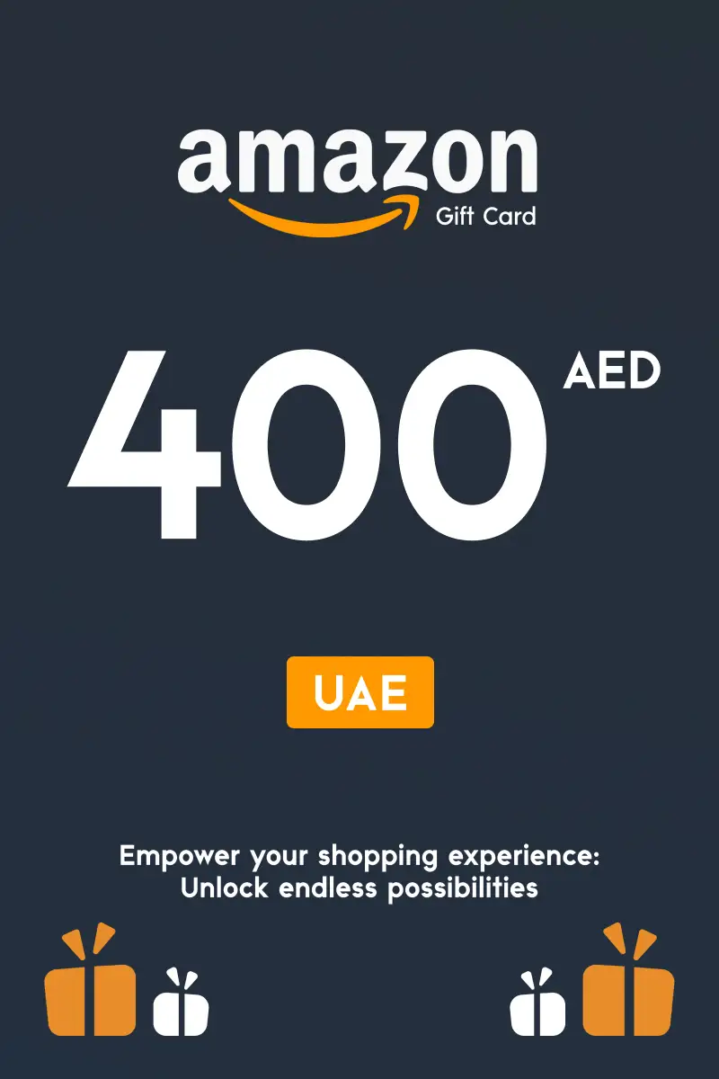 Buy Amazon 400 AED Gift Card (United Arab Emirates) - Digital Key
