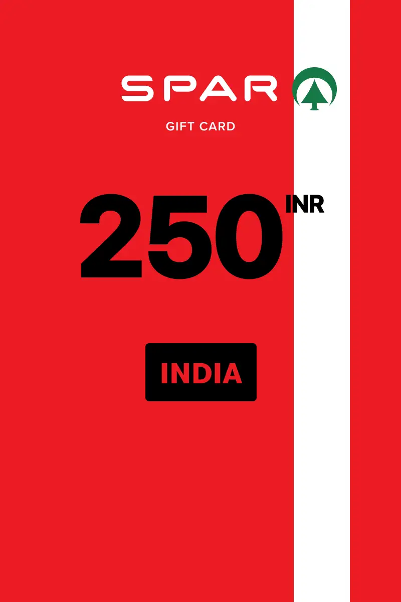 Buy Spar Hypermarket 250 INR Gift Card (India) - Digital Key