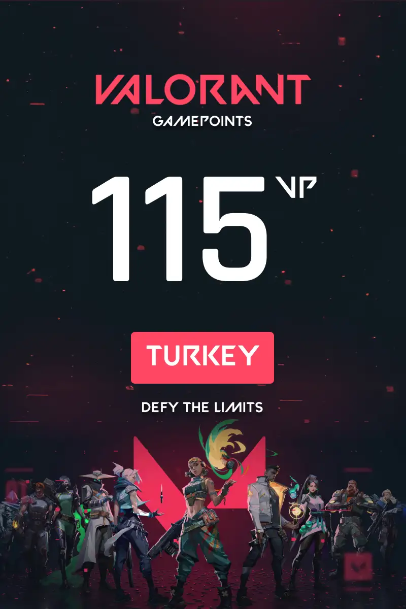Buy VALORANT 115 Valorant Points (Turkey) - Digital Key