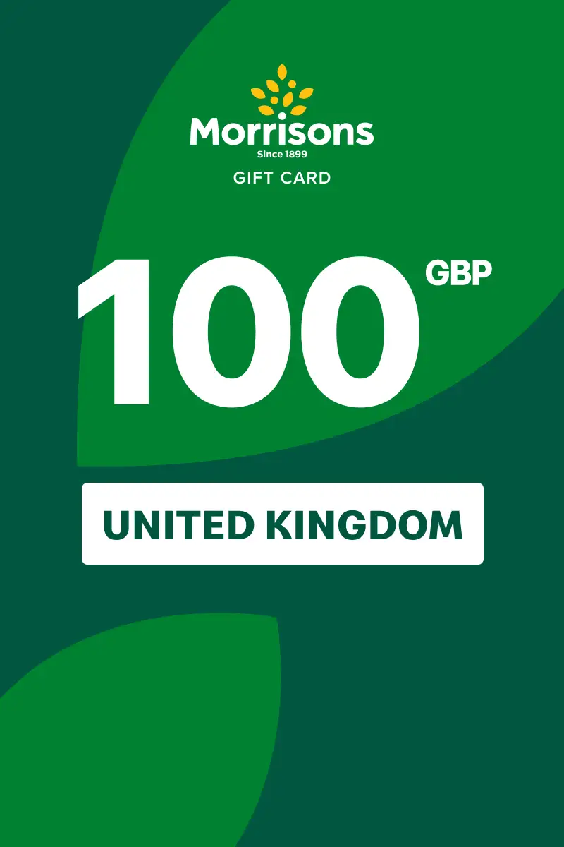 Morrisons 100 GBP Gift Card United Kingdom Digital Key