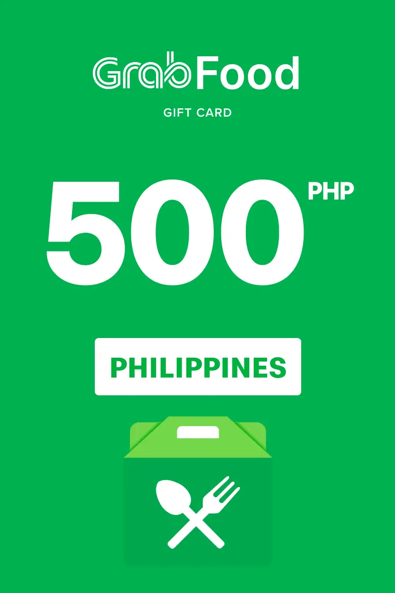Buy Grab Food 500 PHP Gift Card (Philippines) - Digital Key