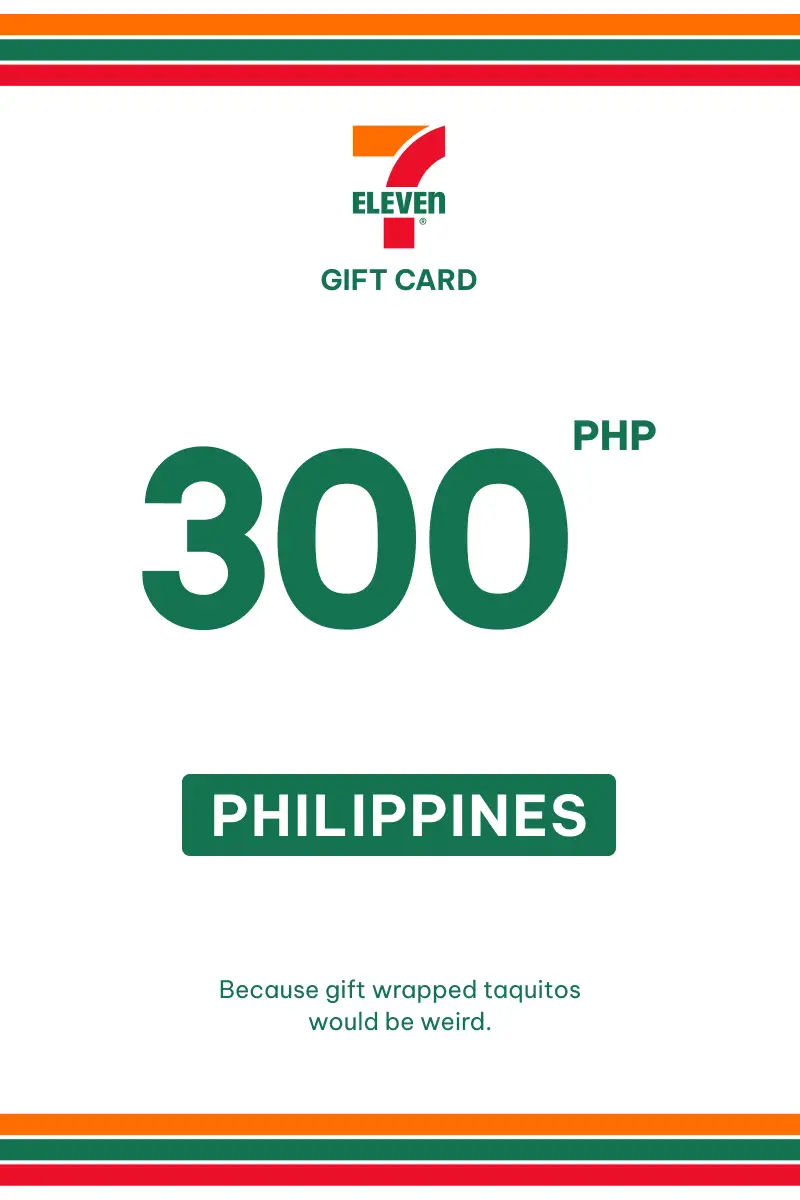 Buy 7-Eleven 300 PHP Gift Card (Philippines) - Digital Key