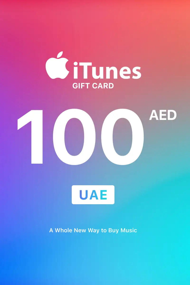 Buy Apple iTunes 100 AED Gift Card (United Arab Emirates) - Digital Key