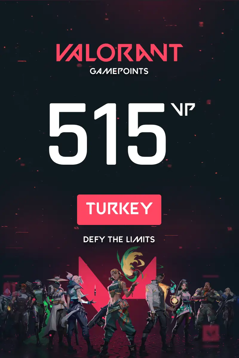 Buy VALORANT 515 Valorant Points (Turkey) - Digital Key