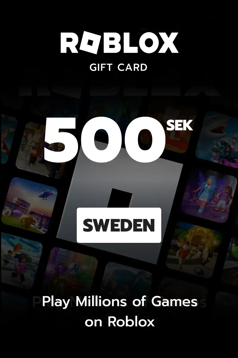 Buy Roblox 500 SEK Gift Card (Sweden) - Digital Key