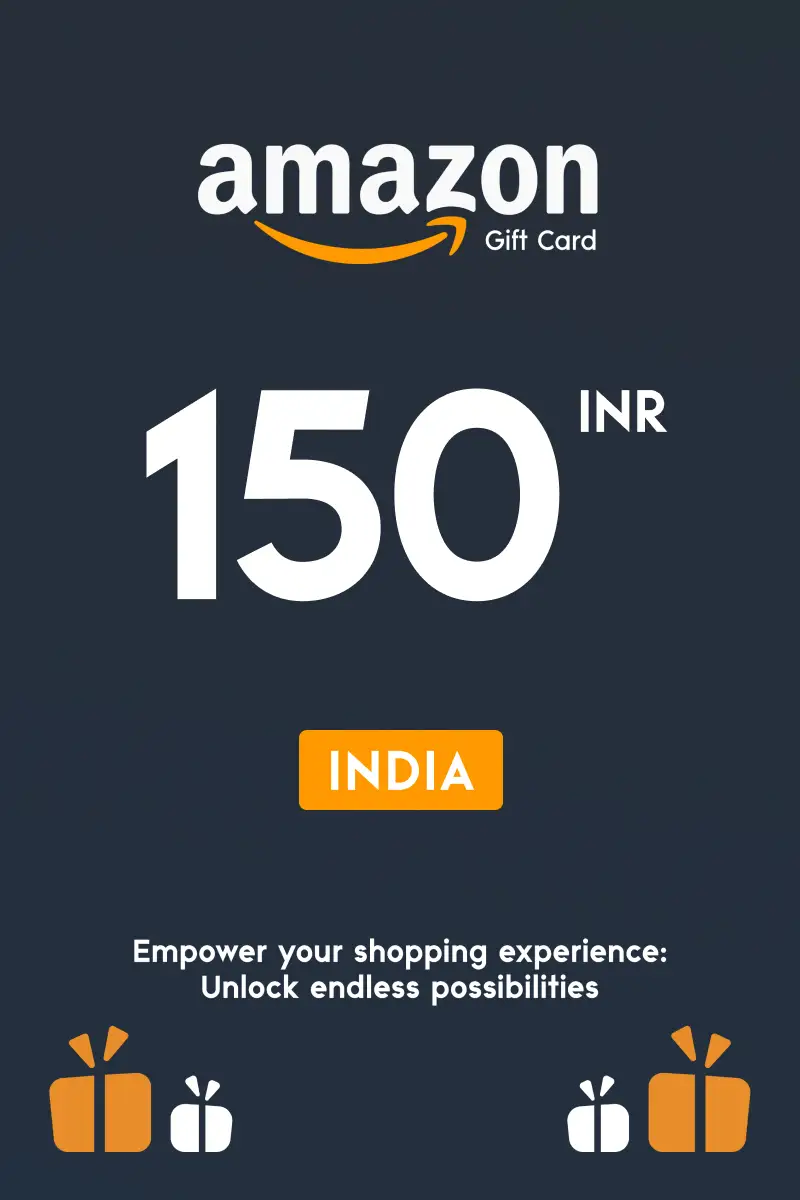 Buy Amazon 150 INR Gift Card (India) - Digital Key