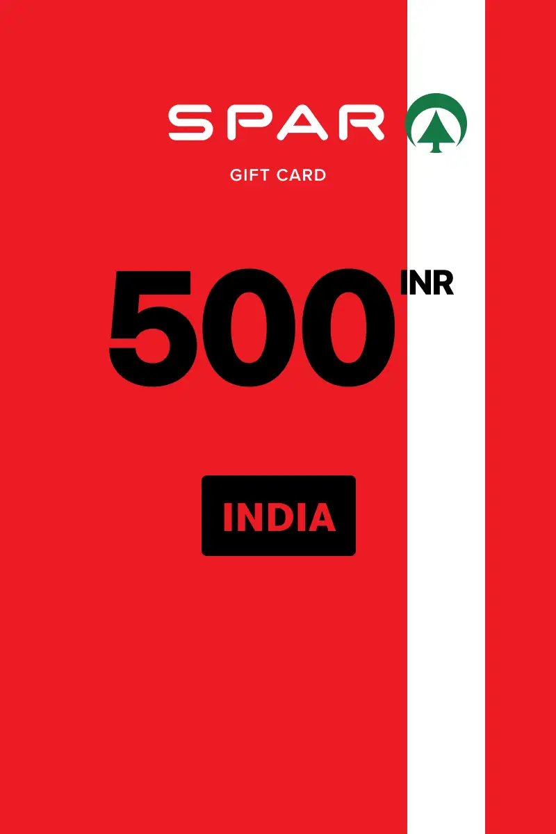 Buy Spar Hypermarket 500 INR Gift Card (India) - Digital Key