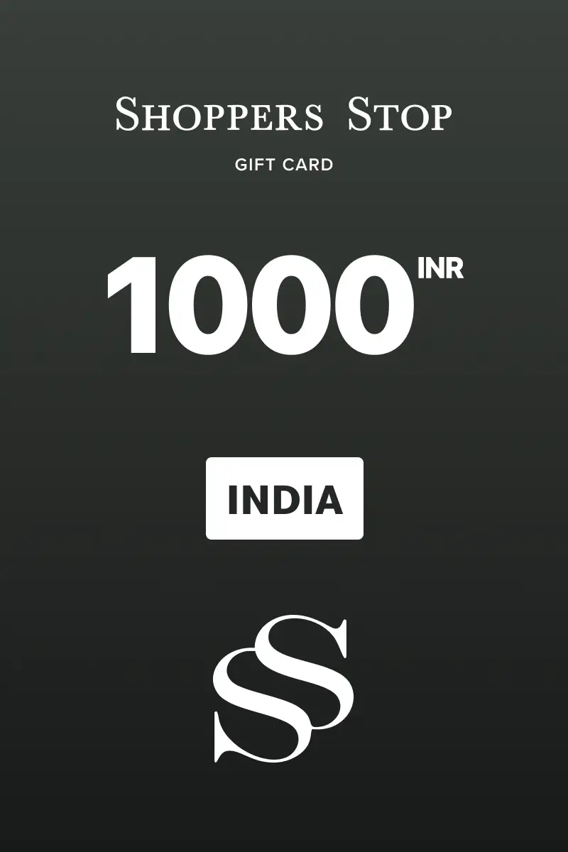 Buy Shoppers Stop 1000 INR Gift Card (India) - Digital Key