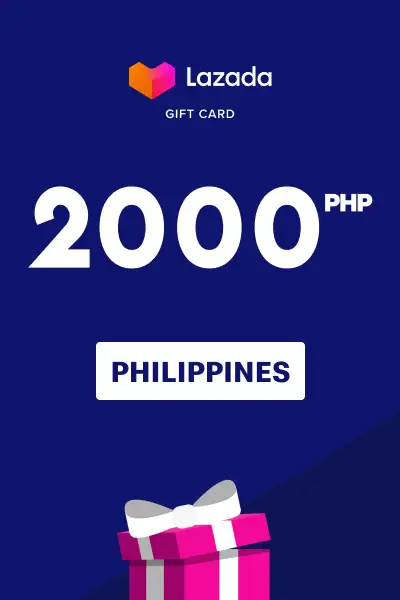Buy Lazada 2000 PHP Gift Card (Philippines) - Digital Key