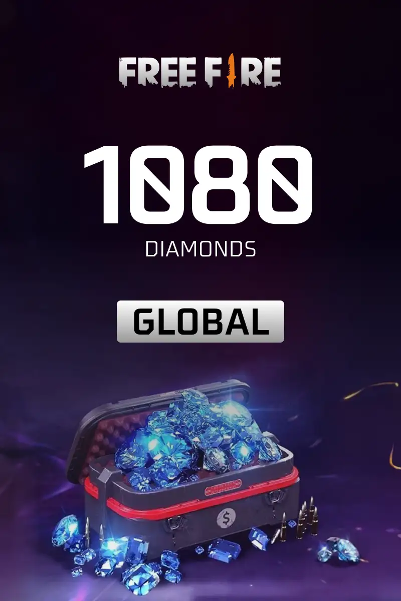 Buy Garena Free Fire - 1080 Diamonds (Global) - Digital Key